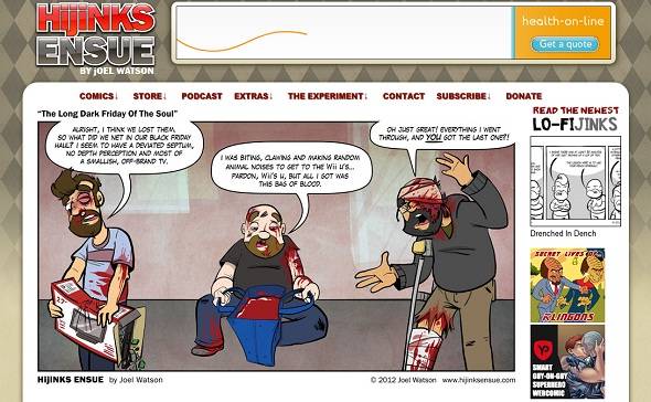 10 Awesome Webcomics Drawn Just for Geeks