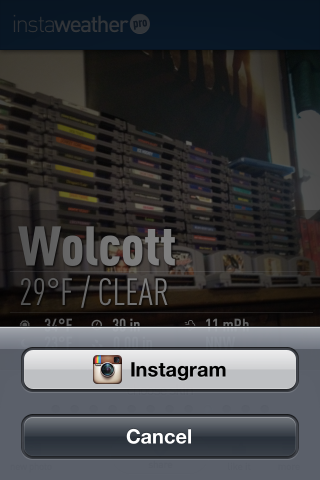 InstaWeather Pro Allows You To Merge Weather With Instagram Photos [iOS ...