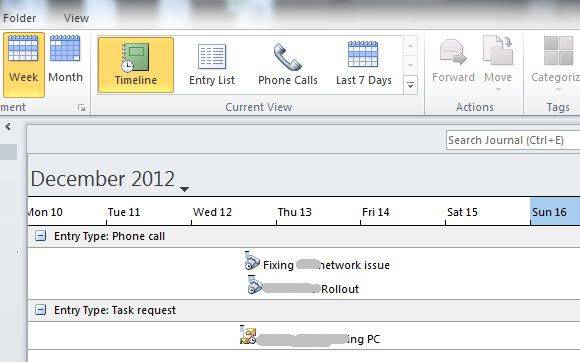 Track Emails, Phone Calls, And Tasks With Outlook Journal