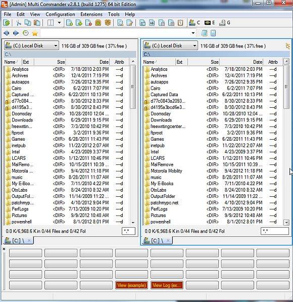 Try Multi Commander As An Advanced File Explorer Alternative