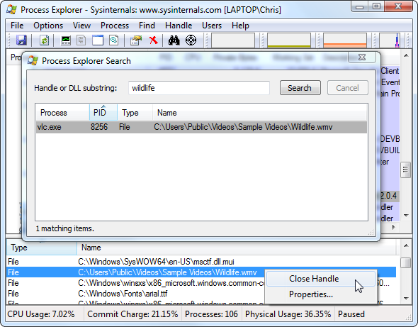 Process Explorer - The Most Powerful Task Manager Replacement [Windows]
