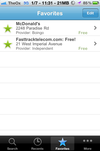 Wi-Fi Finder Helps You Find Wi-Fi Hotspots Anywhere In The World [iOS]