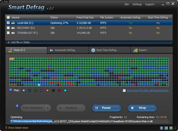 IObit Smart Defrag: A Superb Hard Drive Defragmentation & Optimization ...