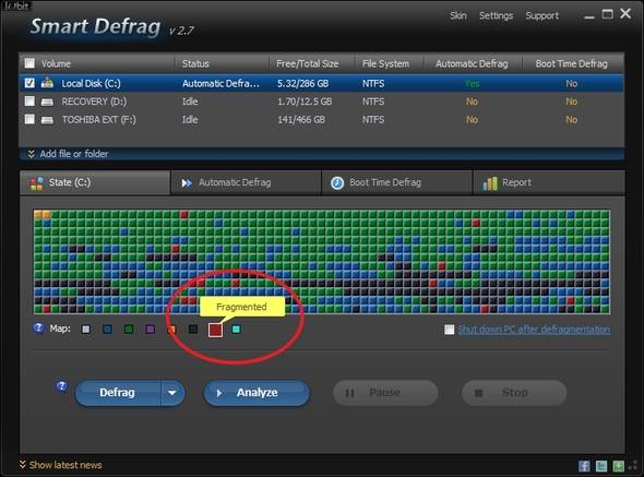 IObit Smart Defrag: A Superb Hard Drive Defragmentation & Optimization ...