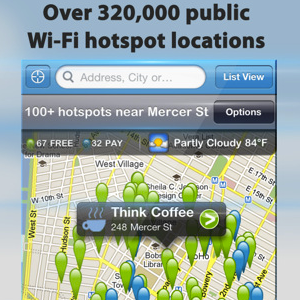 Wi-Fi Finder Helps You Find Wi-Fi Hotspots Anywhere In The World [iOS]