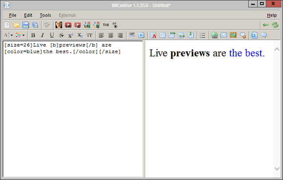 BBCeditor Lets You Prepare & Format Forum Posts Offline [Windows]