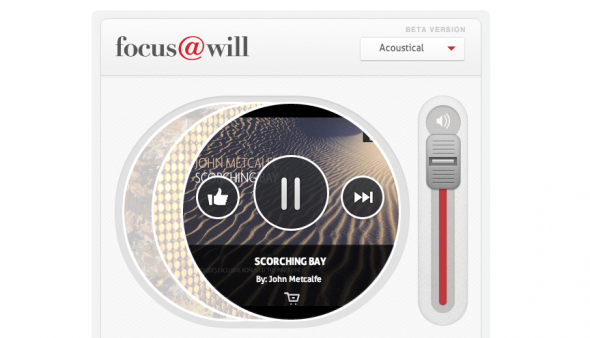 Focus@Will: A Streaming Service Designed To Help You Stay On Task