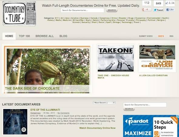 Create An Endless Playlist Of Documentary Films To Watch With These 8 Sites