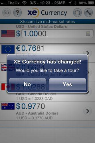 XE Currency Is The Best Way To Get Monetary Conversions On The Go [iOS]