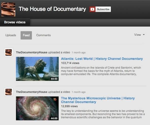 Create An Endless Playlist Of Documentary Films To Watch With These 8 Sites