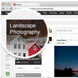 Learn Photography: Connect With Top Photographers On Google+ Communities