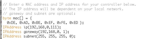 Give Your Arduino Project Its Own Mini-Webserver, With An Ethernet Shield
