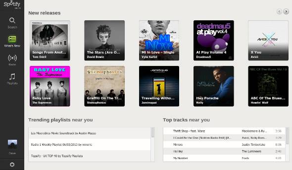 A First Look At The Spotify Web Player