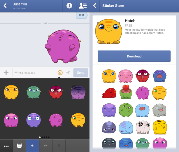 Chat Heads & Stickers - Check Out The New Features on Facebook ...