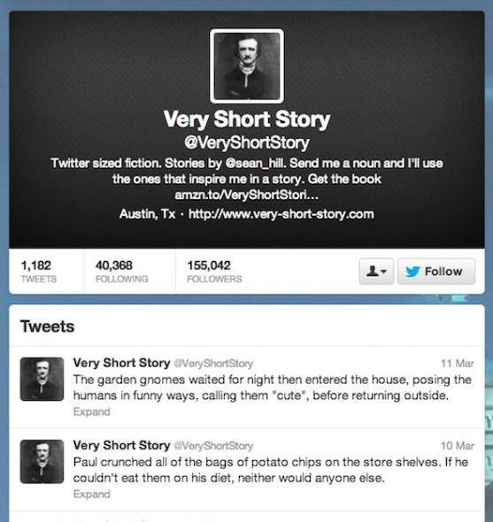 Twiterature - The Art Of Literature On Twitter