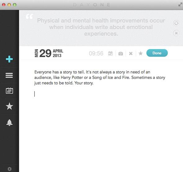 Keep a Digital Diary with Day One for Mac OS X and iOS