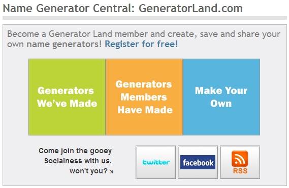 4 Websites To Generate Names For Online Communities, Games & More