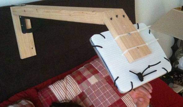 5 Awesome DIY Tablet Mounts For Bed: Vote For The Best And We'll Build It