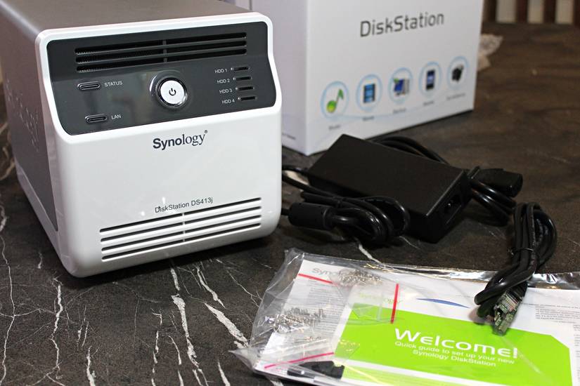 Synology DiskStation DS413j NAS Review and Giveaway