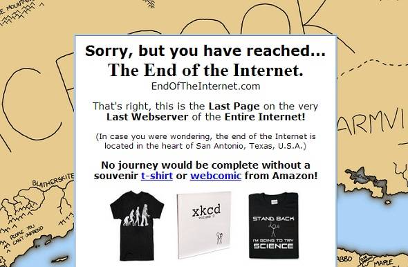 The End Is Nigh... The Last Pages Of The Internet