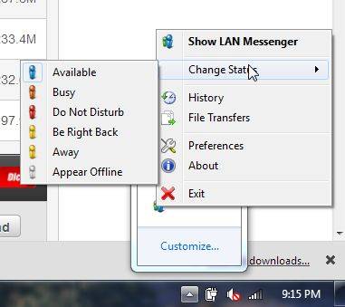 Instant Message Anyone On Your Home Network With LAN Messenger