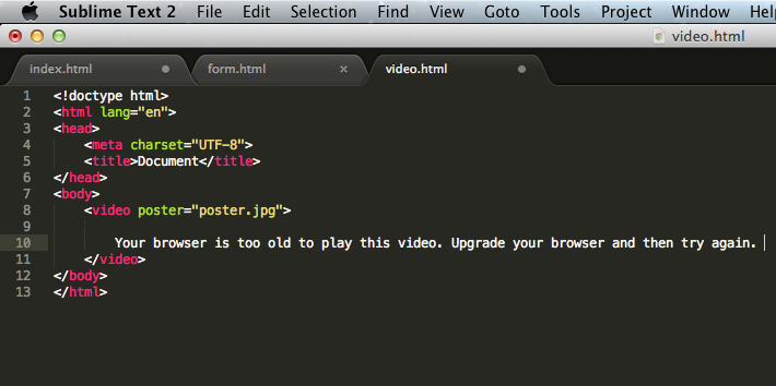 Get Started With HTML5