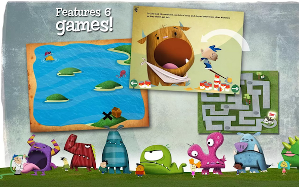 4 Gorgeous Interactive Android eBooks For Kids