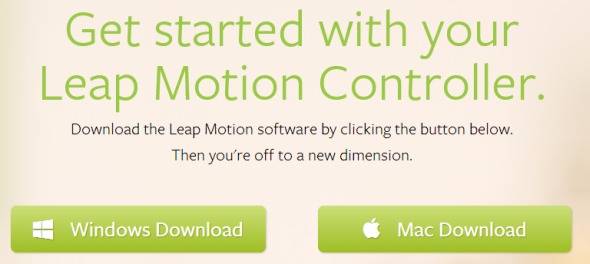 A Quick Tour of the Leap Motion Touchless Input Device