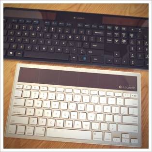Logitech Solar Keyboards K750 and K760 Review and Giveaway