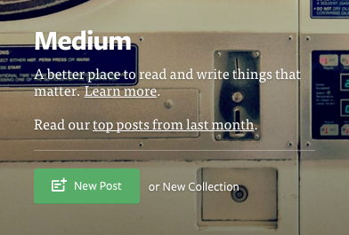 Medium: An Alternative Blogging Platform From The Founders Of Twitter