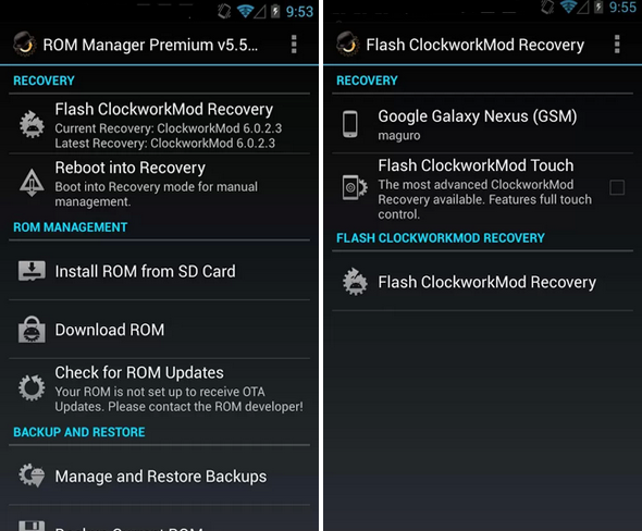 4 Simple and Easy Tools to Flash Android ROMs Compared