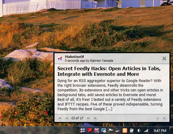 4 Tools to Display RSS Feed Updates Directly on Your Windows Desktop