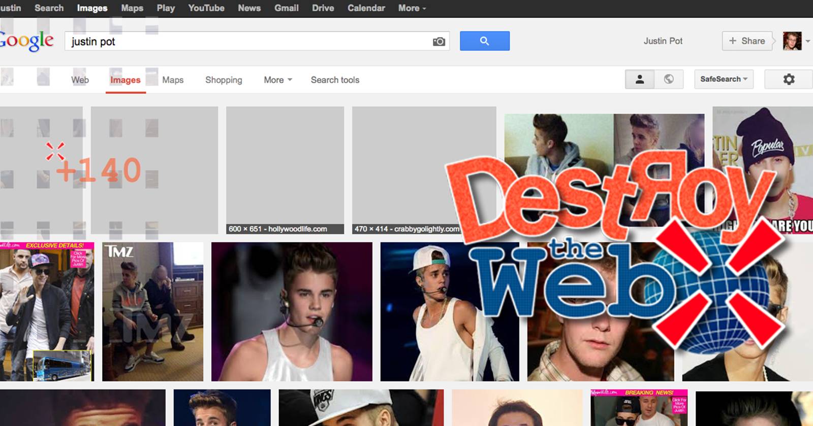 Destroy The Web: Shoot Things You Dislike, For Fun and Profit [Firefox ...