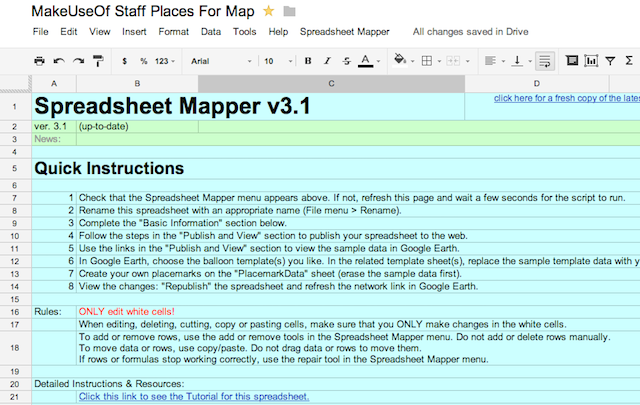 7 Ways To Make A Google Map Using Google Spreadsheet Data