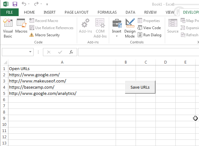 Using VBA to Automate Internet Explorer Sessions From an Excel Spreadsheet