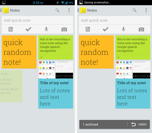 Simple Notes On The Go: Google Keep For Android Reviewed