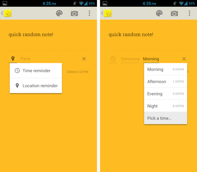 Simple Notes On The Go: Google Keep For Android Reviewed