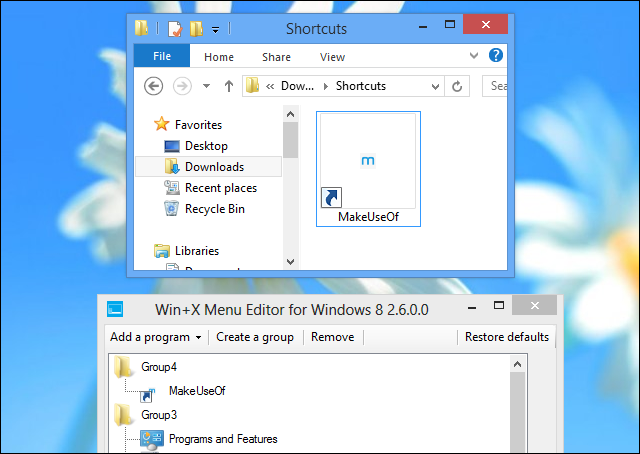 8 Ways To Improve Windows 8 With Win+X Menu Editor