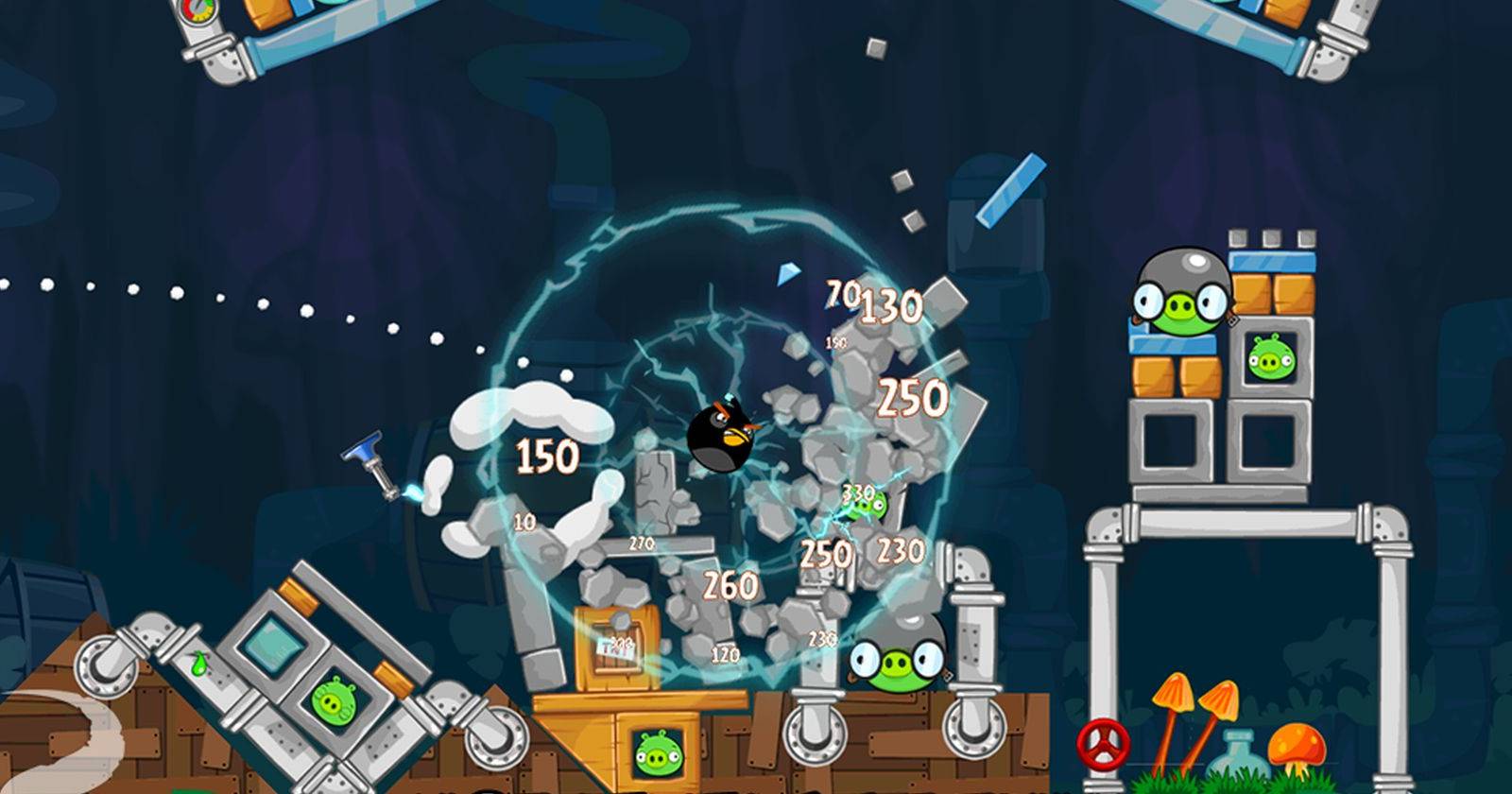 Angry Birds Updates With 30 New Levels, ‘Shock Fuse’ Bomb Bird & Pig ...