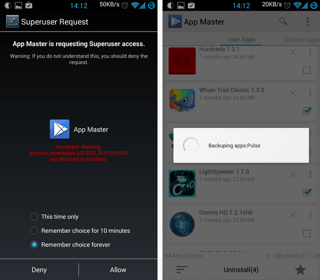 App Master: A Simple, Clean, Friendly Way To Bulk Uninstall Android Apps