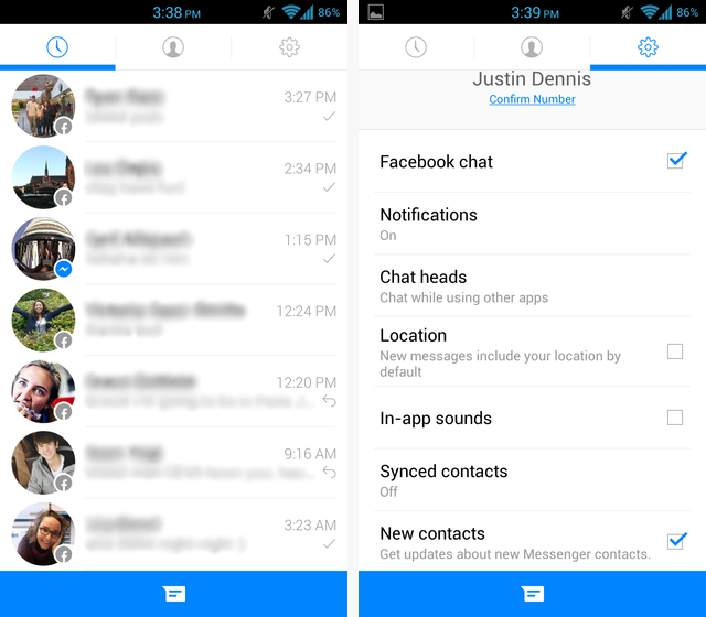 Android Messaging App Faceoff: Google Hangouts vs. Facebook Messenger