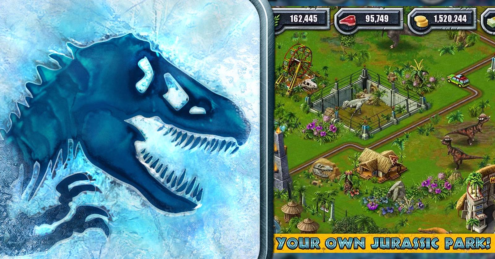 Create Your Own Dinosaur Theme Park With Jurassic Park Builder