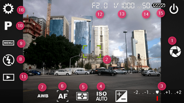 Camera FV-5 Review and Screenshot Tour: A Shutterbug's Android Dream