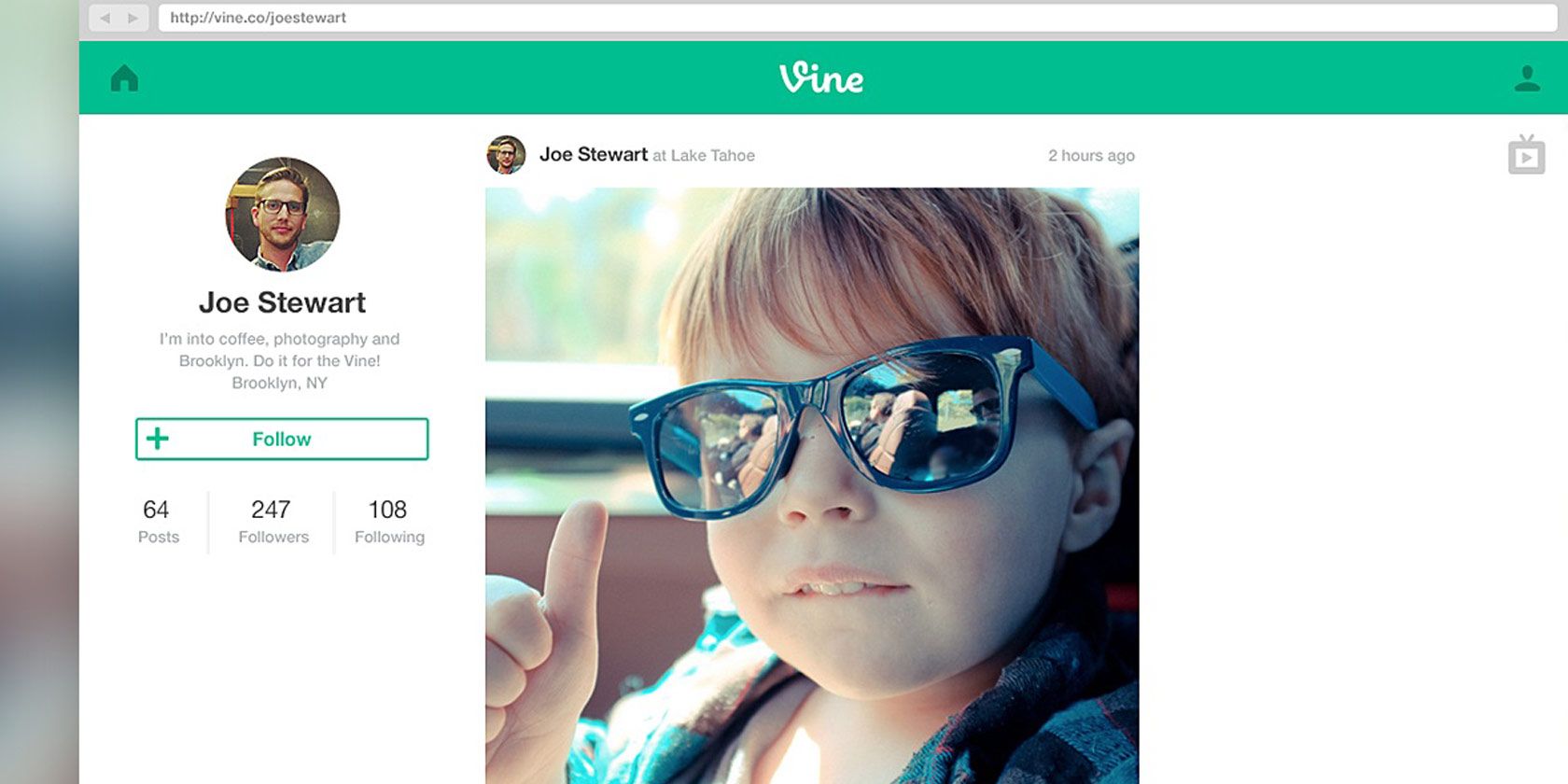 Vine Releases Video Services Online With Full Screen TV Mode