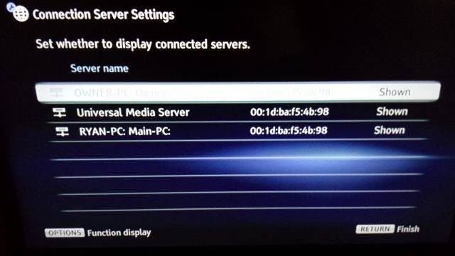 How To Stream PC Media To Your Sony Media Player