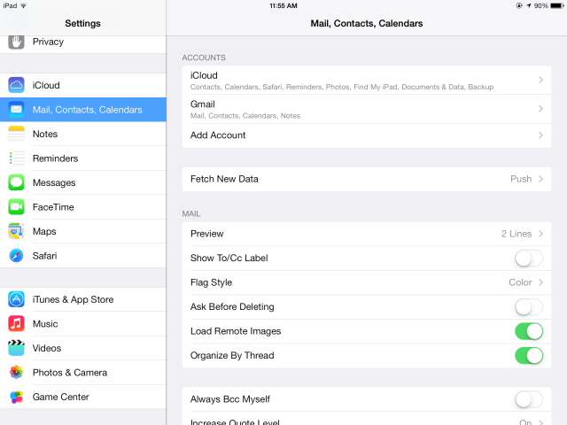 How Easy Is It To Sync Google Mail, Contacts & Calendar To Your iPad?