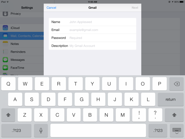 How Easy Is It To Sync Google Mail, Contacts & Calendar To Your iPad?