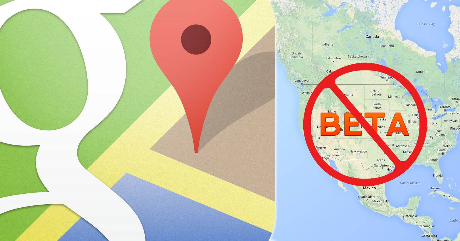 The New Google Maps Finally Comes Out Of Beta