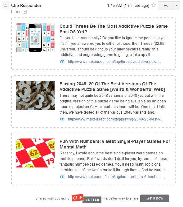 Emailing Links? Make Them Rich & Clickable With Clip Better