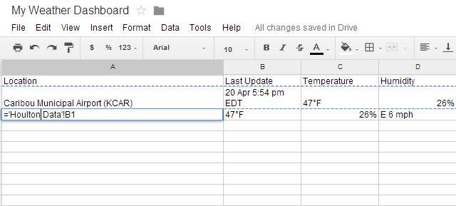 Build Your Own Weather Dashboard In This Google Spreadsheet Master Class
